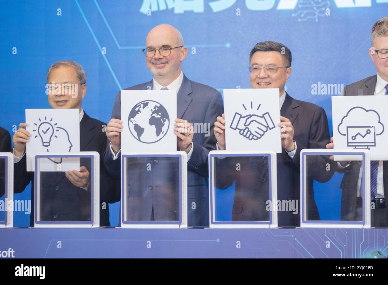 Raymond F. Greene, AIT Director,and Cho Jung-ta, Premier of the ...