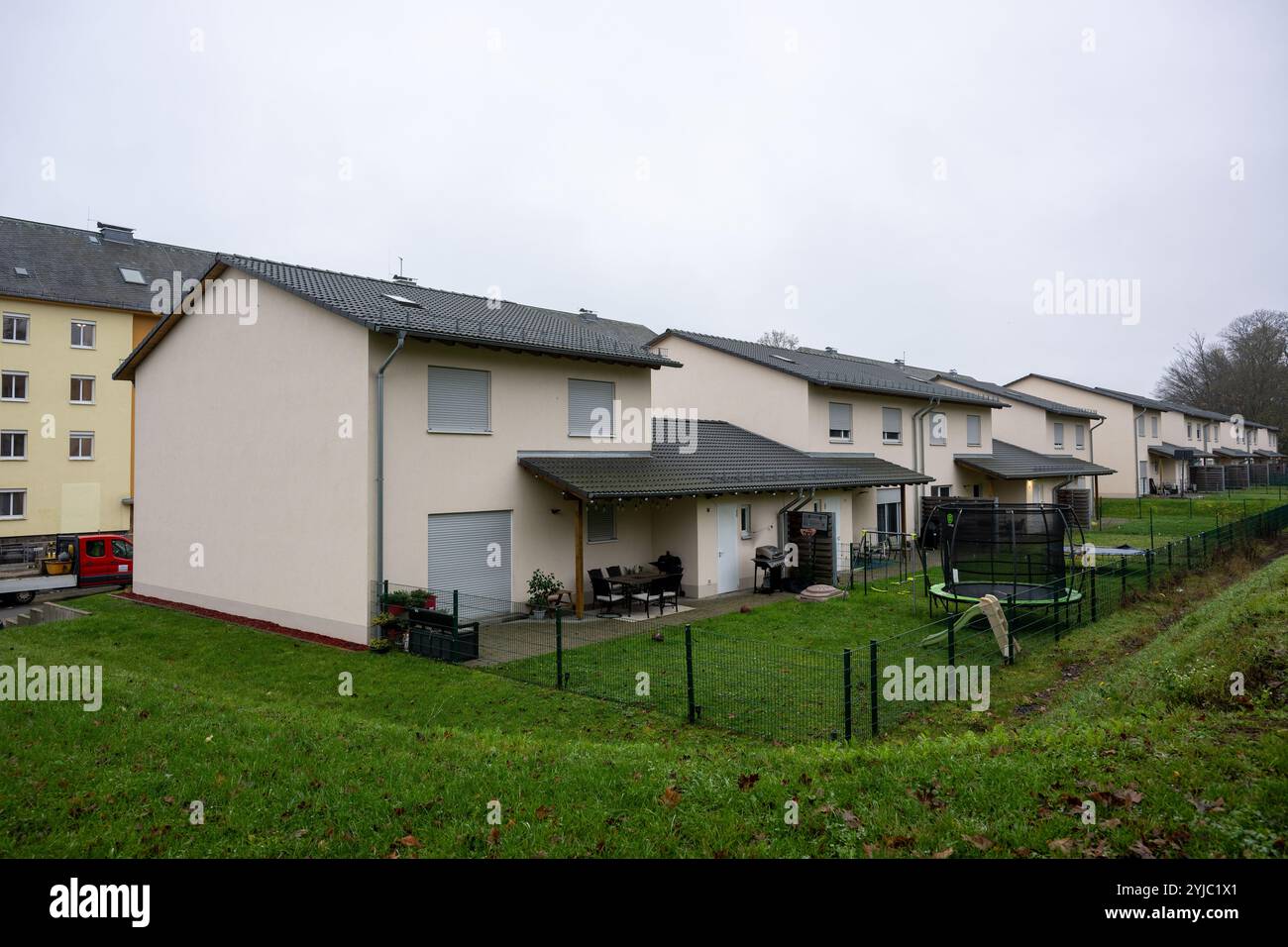 Baumholder, Germany. 14th Nov, 2024. Townhouses that have already been ...