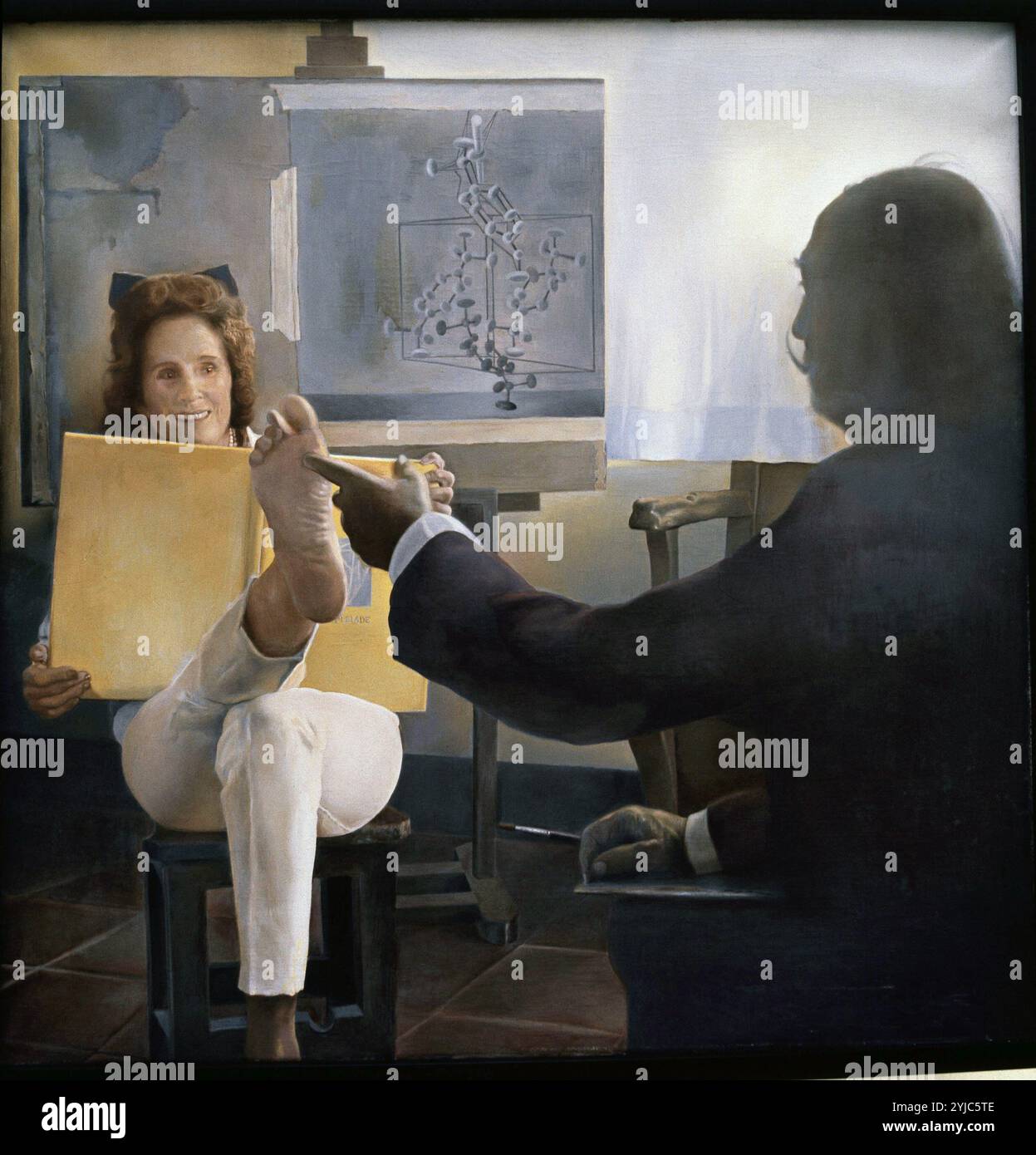 SALVADOR DALI PINTOR ESPAÑOL.FIGUERAS 1904-1989 EL PIE DE GALA ...