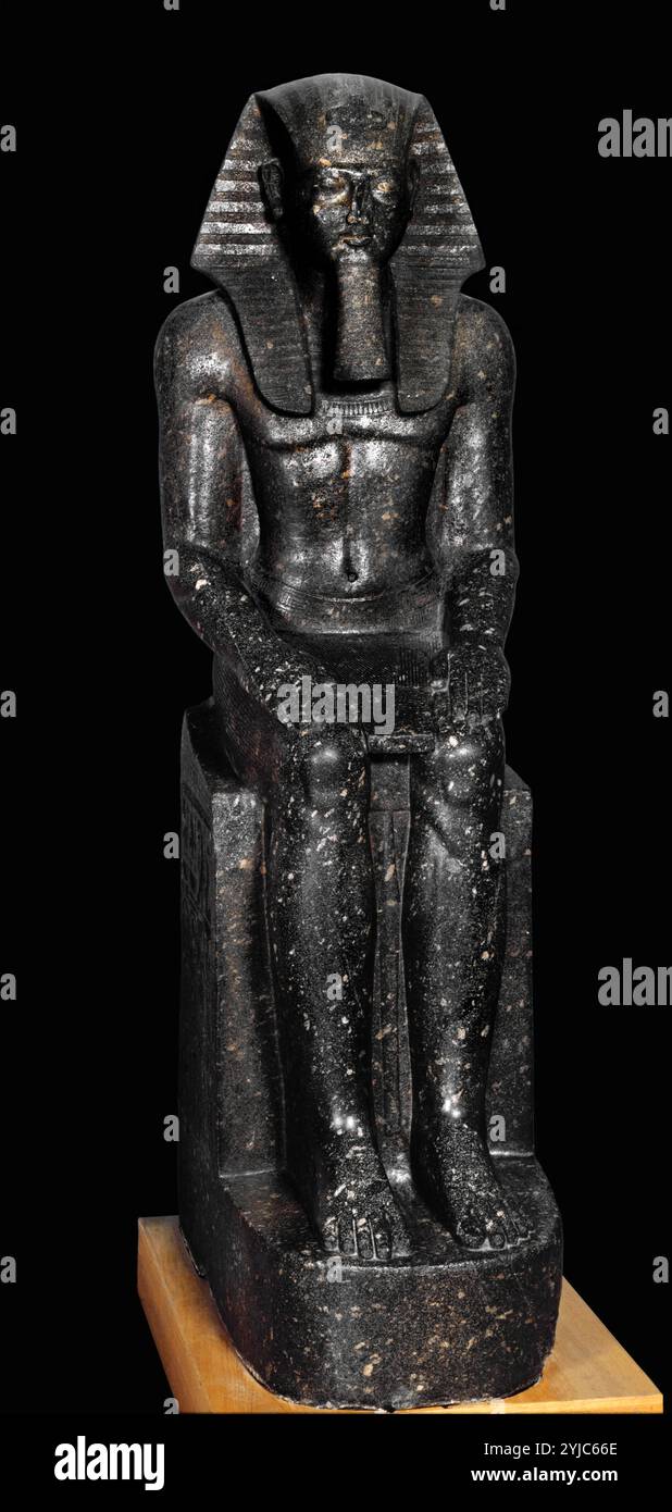 Colossal statue of Rameses II ruled in diorite (1290-1223b.c.), XIX ...