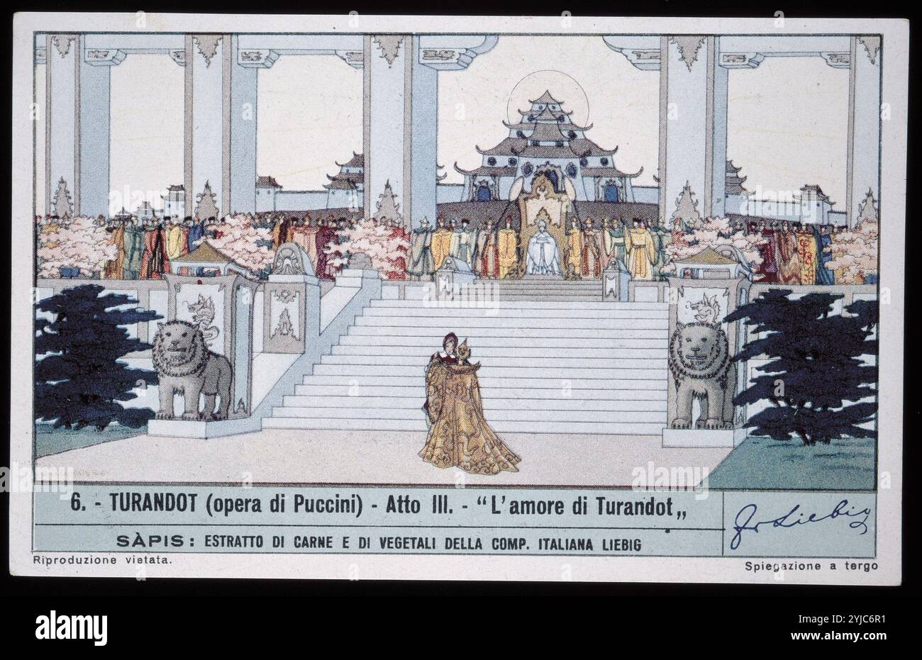 Calaf declares his love for Turandot who proclaims that stranger´s name ...