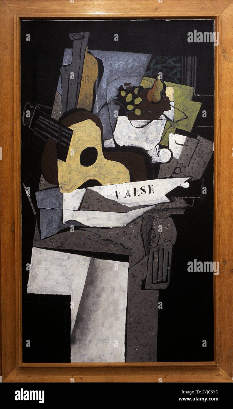 Georges Braque (1882-1963). French painter. Still Life with Guitar I, 1920-1921. National ...