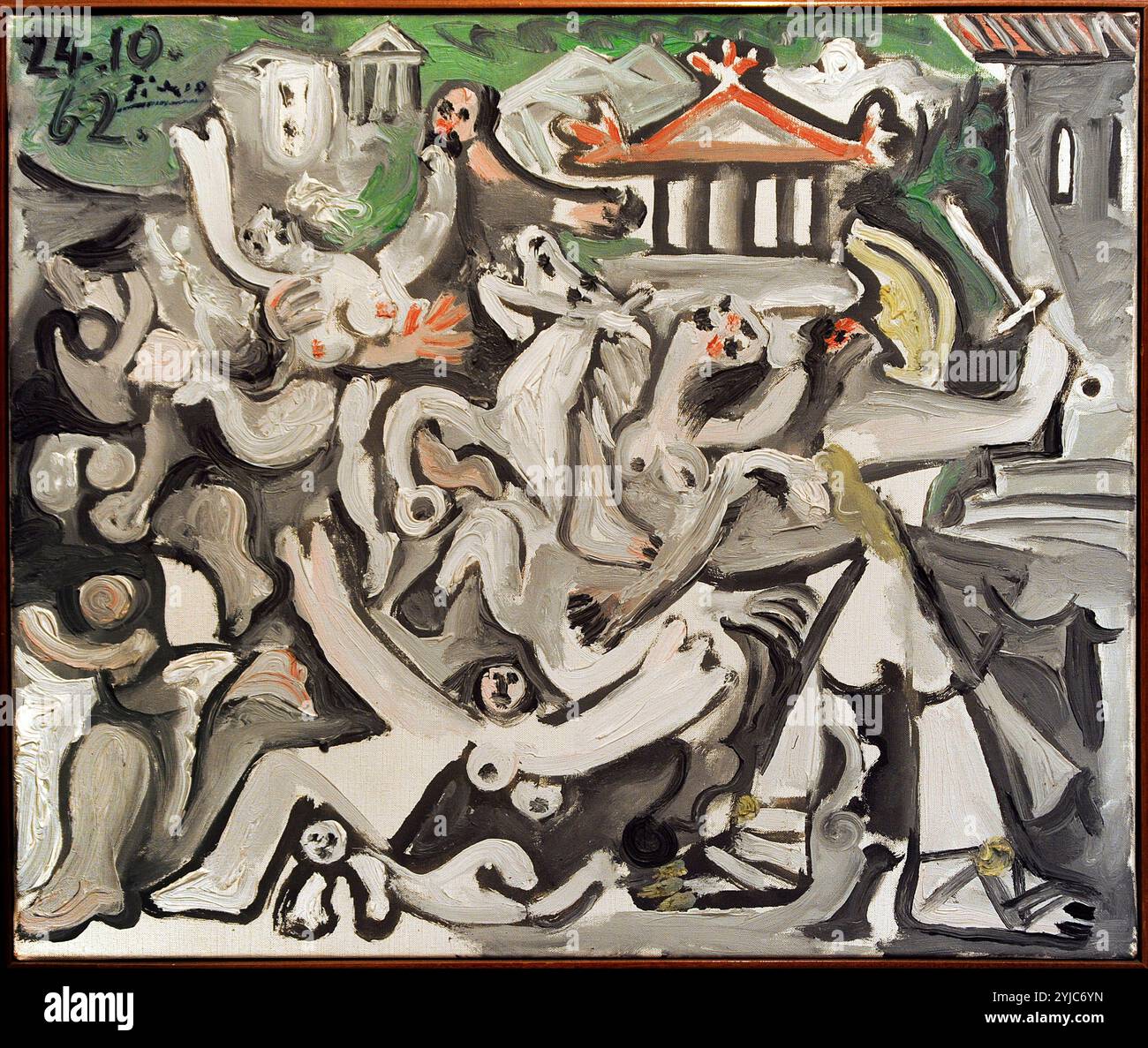Pablo Ruiz Picasso (1881-1973). Spanish painter. The Abduction of ...