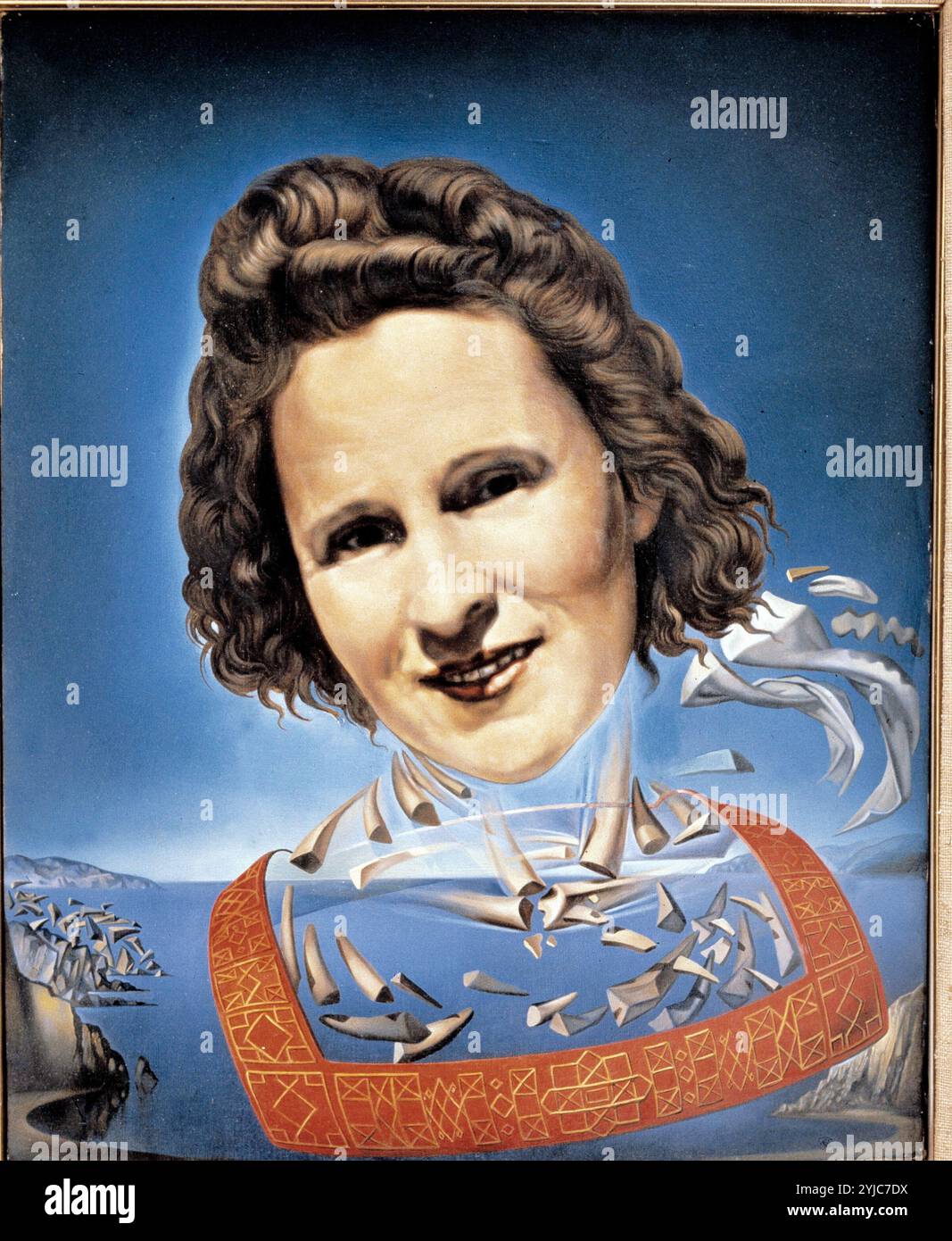 DALI , SALVADOR. PINTOR ESPAÑOL . FIGUERAS 1904 - 1989. " RETRATO DE ...