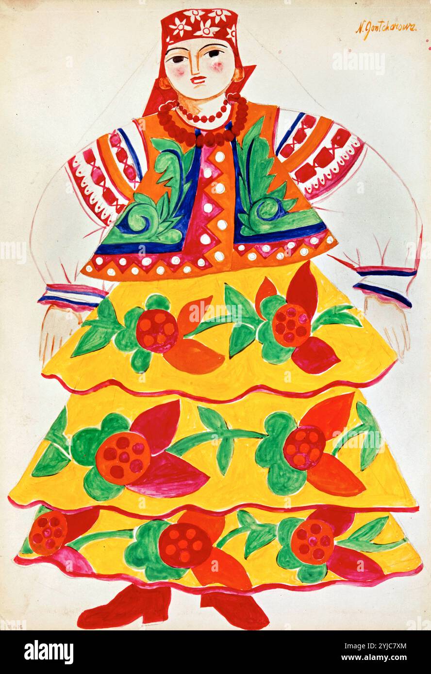 Goncharova le coq d’or hi-res stock photography and images - Alamy