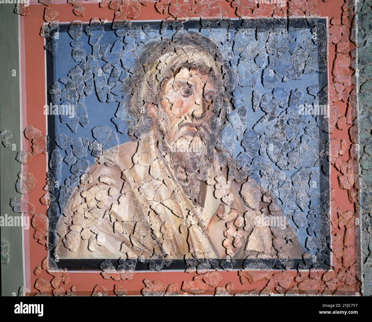 Ceiling Fresco from Palace of Constantine and Helena at Trier 4th ...