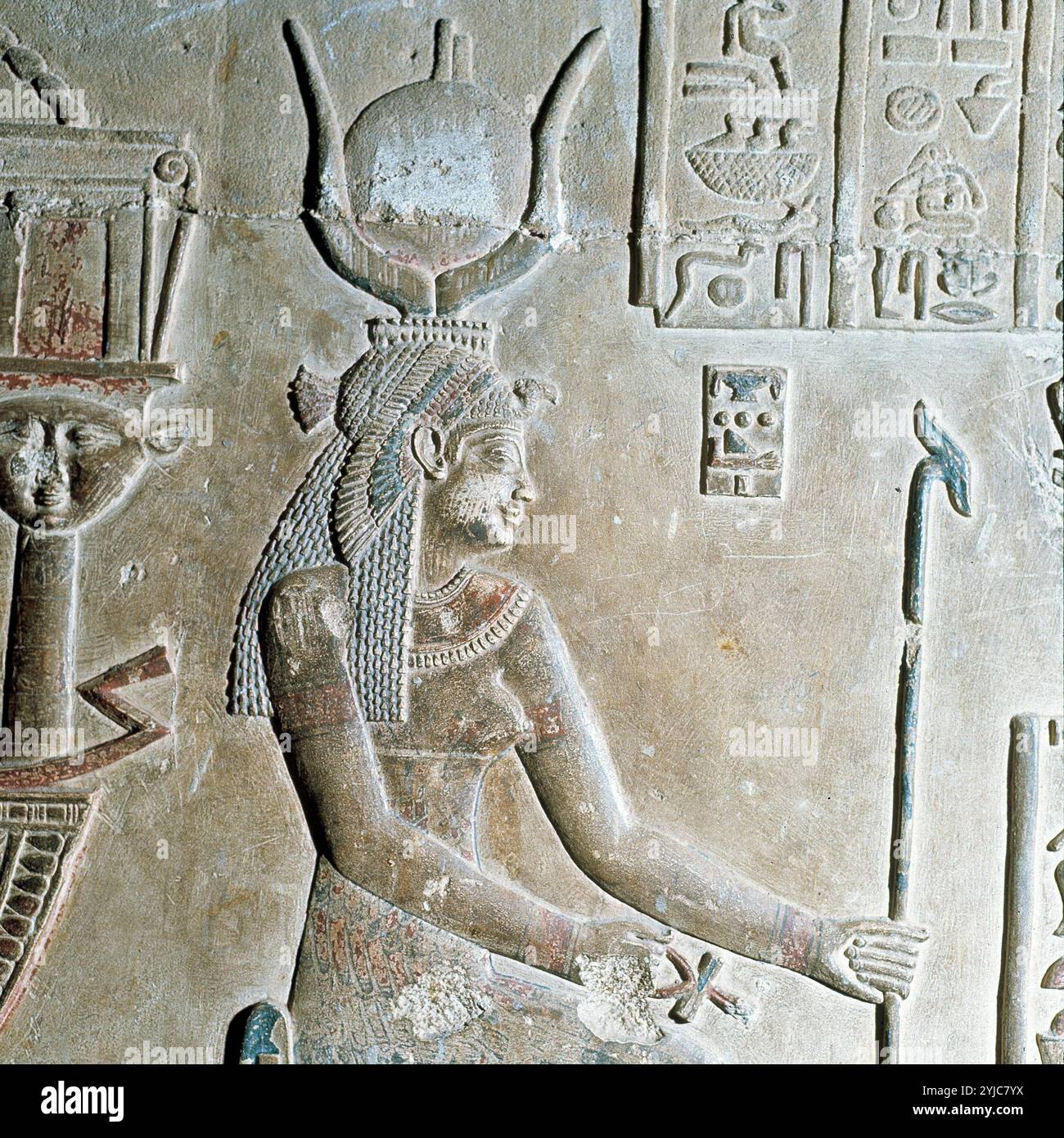 Cleopatra as a goddess hi-res stock photography and images - Alamy