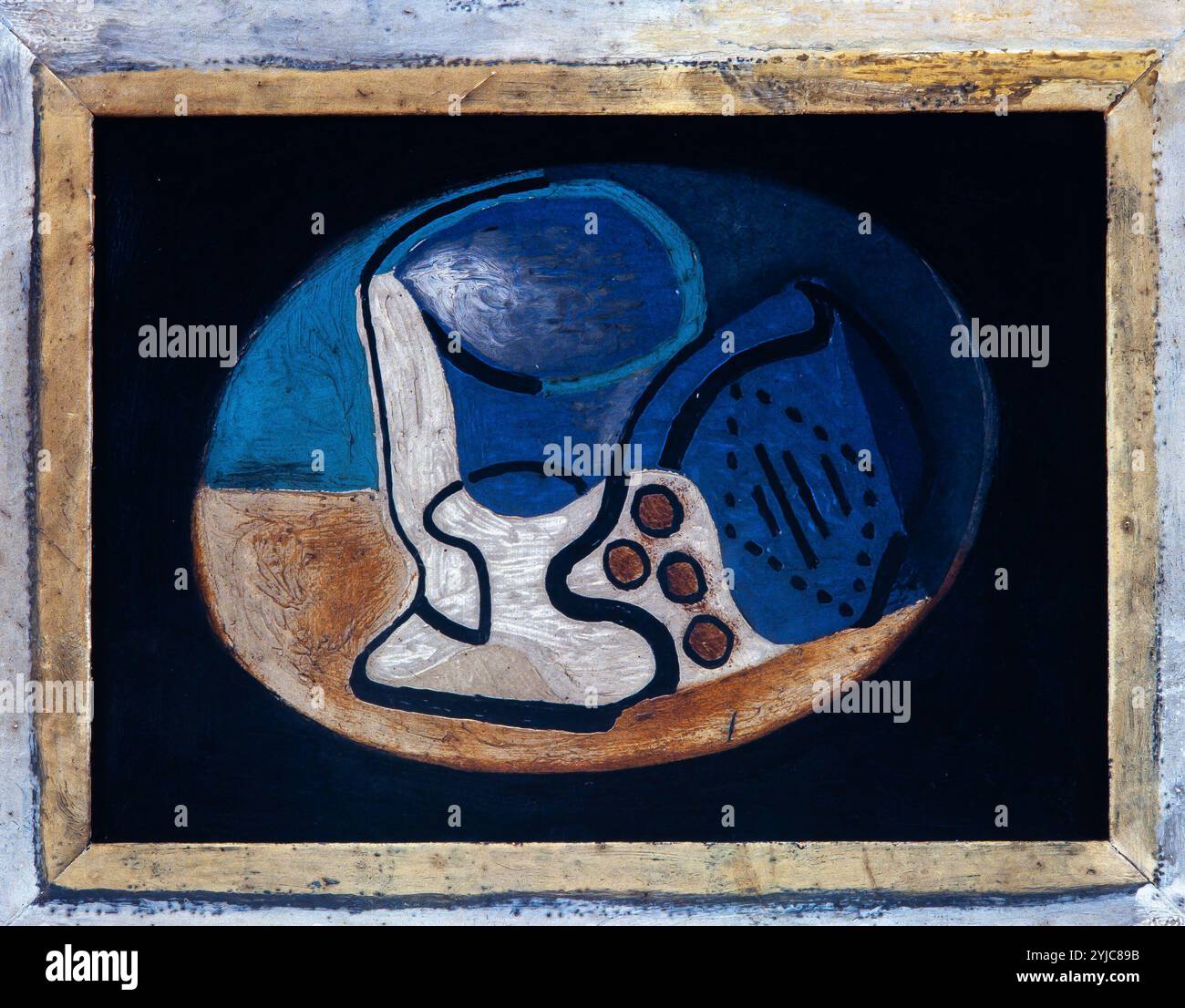 Pablo Picasso / 'Glass and tobacco packet', 1924, Oil on canvas and ...