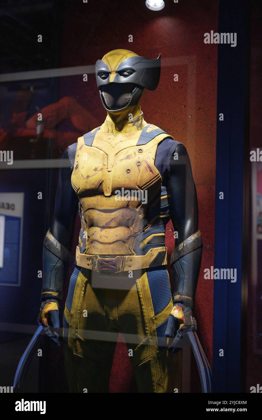 View of the Marvel: Universe of Super Heroes exhibit at MoPop at IFEMA ...