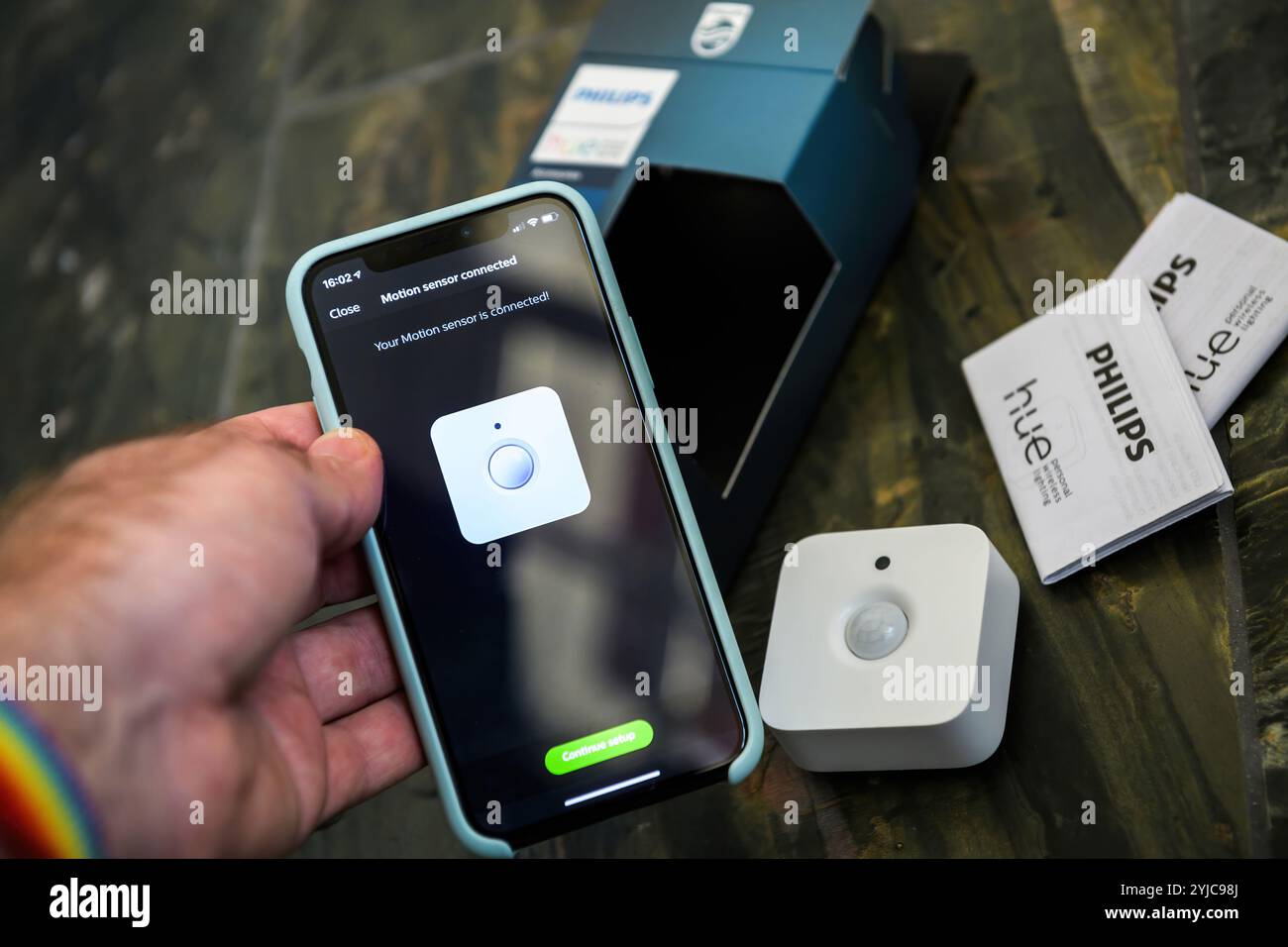 Philips hue setup hi-res stock photography and images - Alamy
