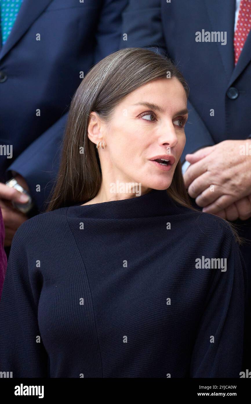 Madrid. Spain. 20241114, Queen Letizia of Spain attends to Commemoration of the 25th anniversary ...