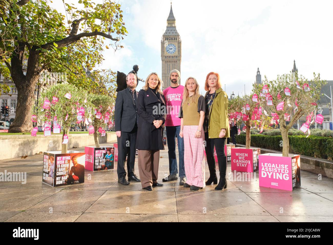 EDITORIAL USE ONLY (left to right) Nathaniel Dye, Sophie Blake, Anil ...