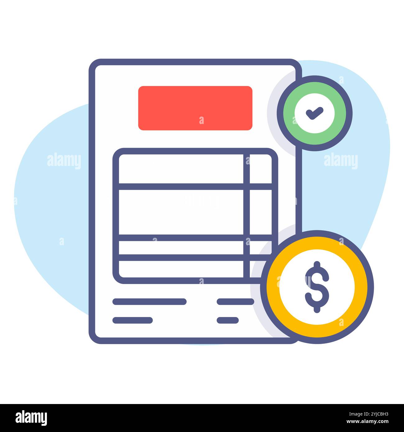 Prepaid expense Stock Vector Images - Alamy