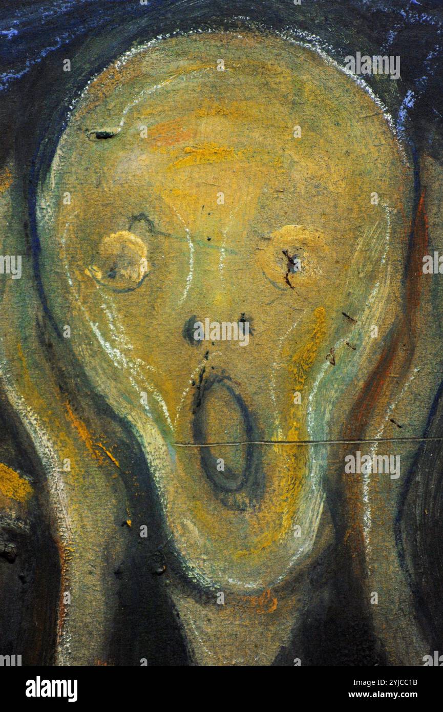 Van Gogh Scream Face