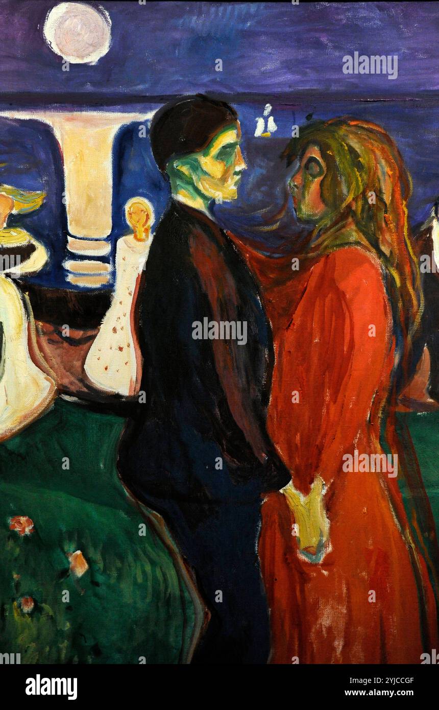 Edvard Munch (1863-1944). Norwegian painter. The Dance of Life, 1925 ...