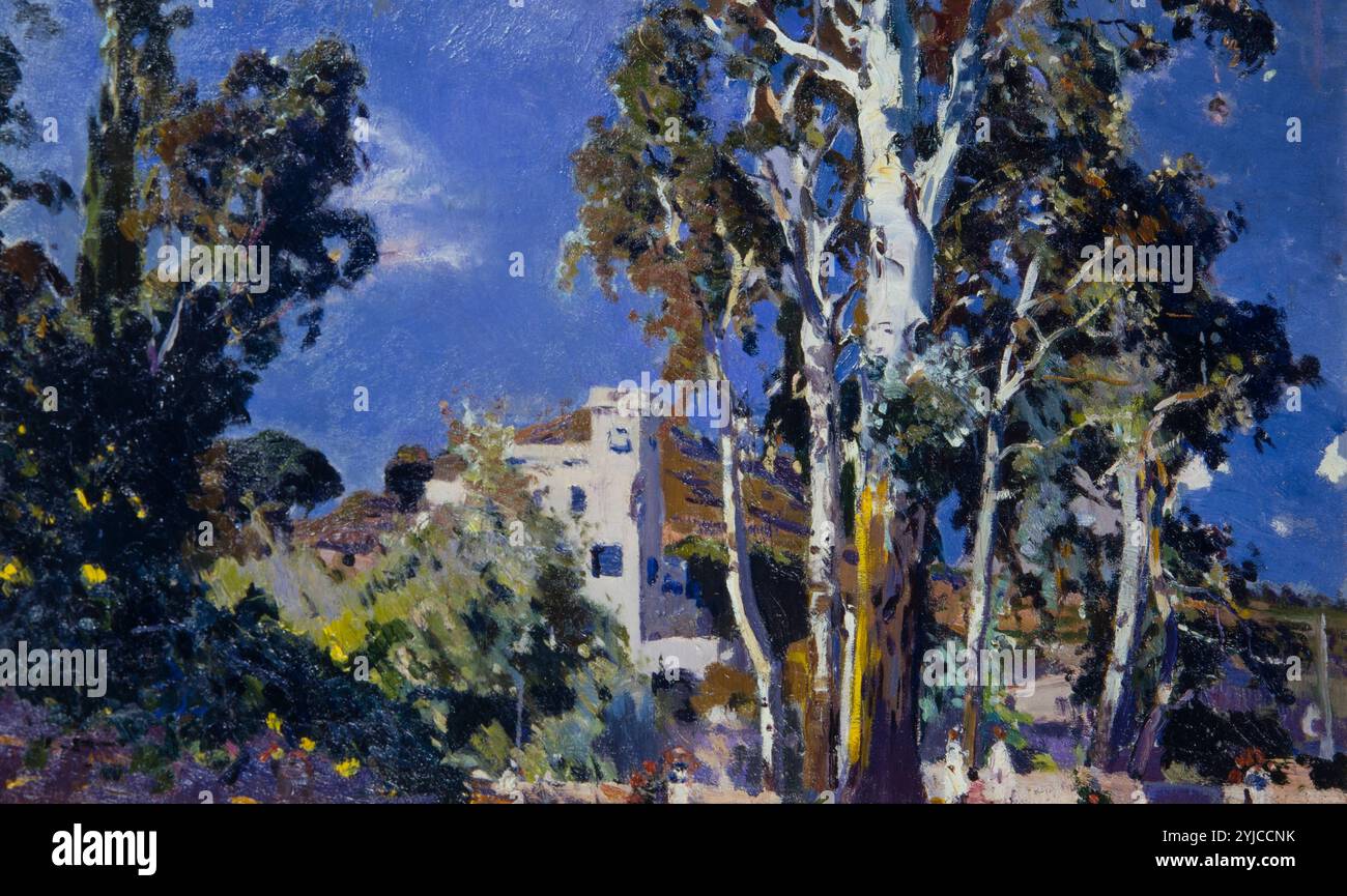 The Mas Blau, Les Borges del Camp. Oil on canvas, 46x75cm. Museum ...