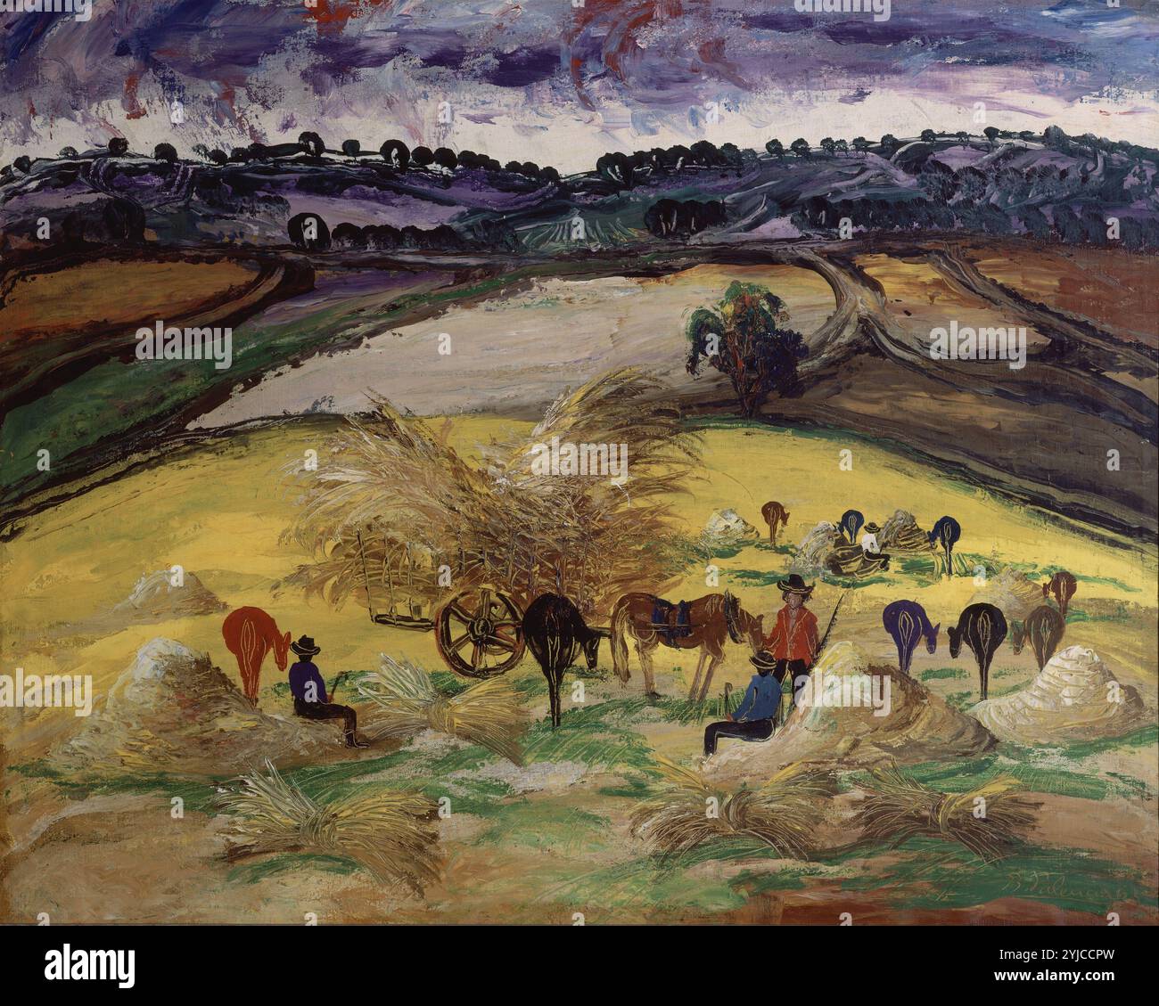 (PAISAJE RURAL) - 1963 - FAUVISMO IBERICO. Author: BENJAMIN PALENCIA ...