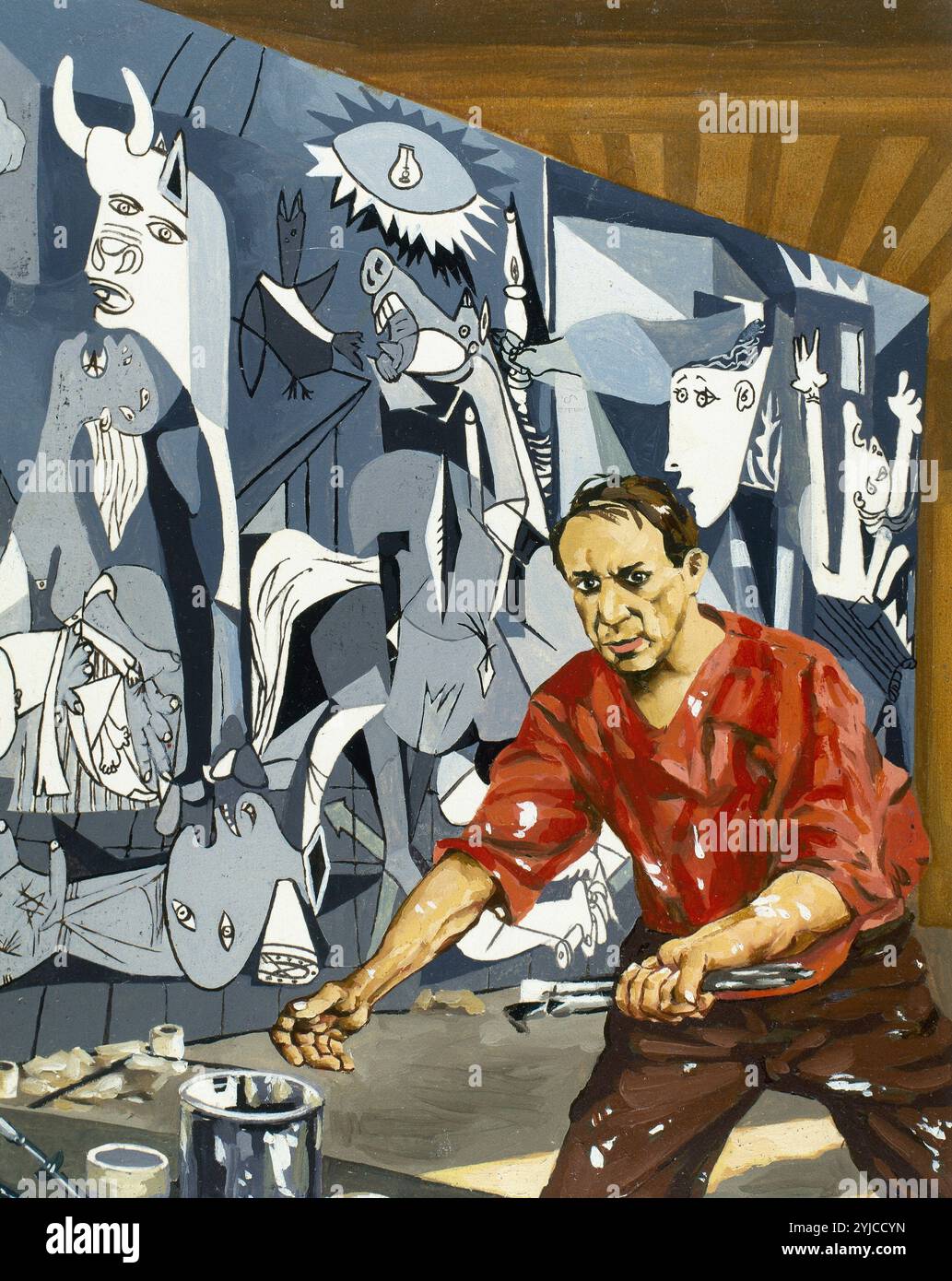 Pablo Ruiz Picasso (1881-1973). Spanish painter and sculptor. Picasso ...