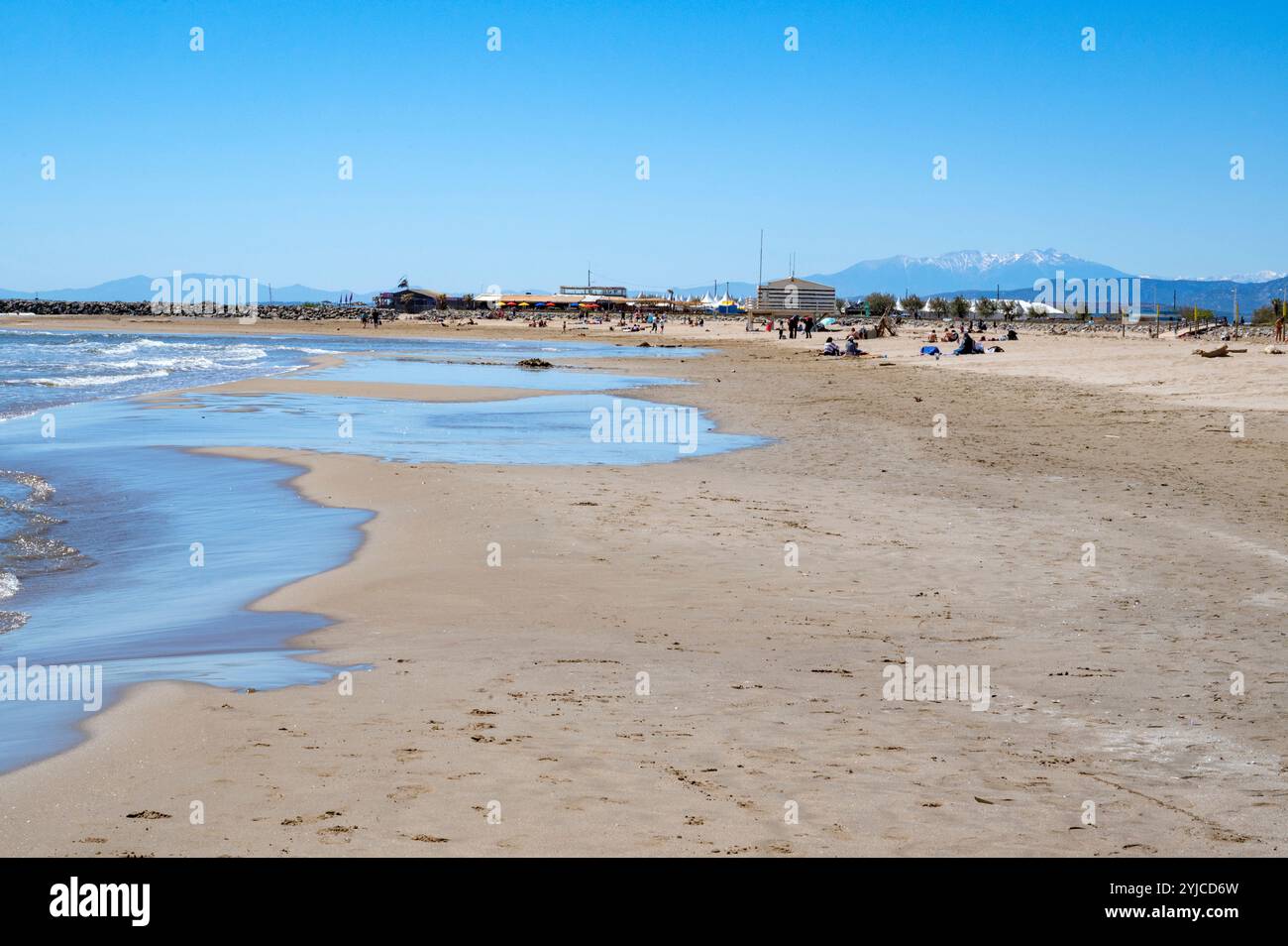 Gruissan-plage with its beach made famous by Jean-Jacques Beineix and ...