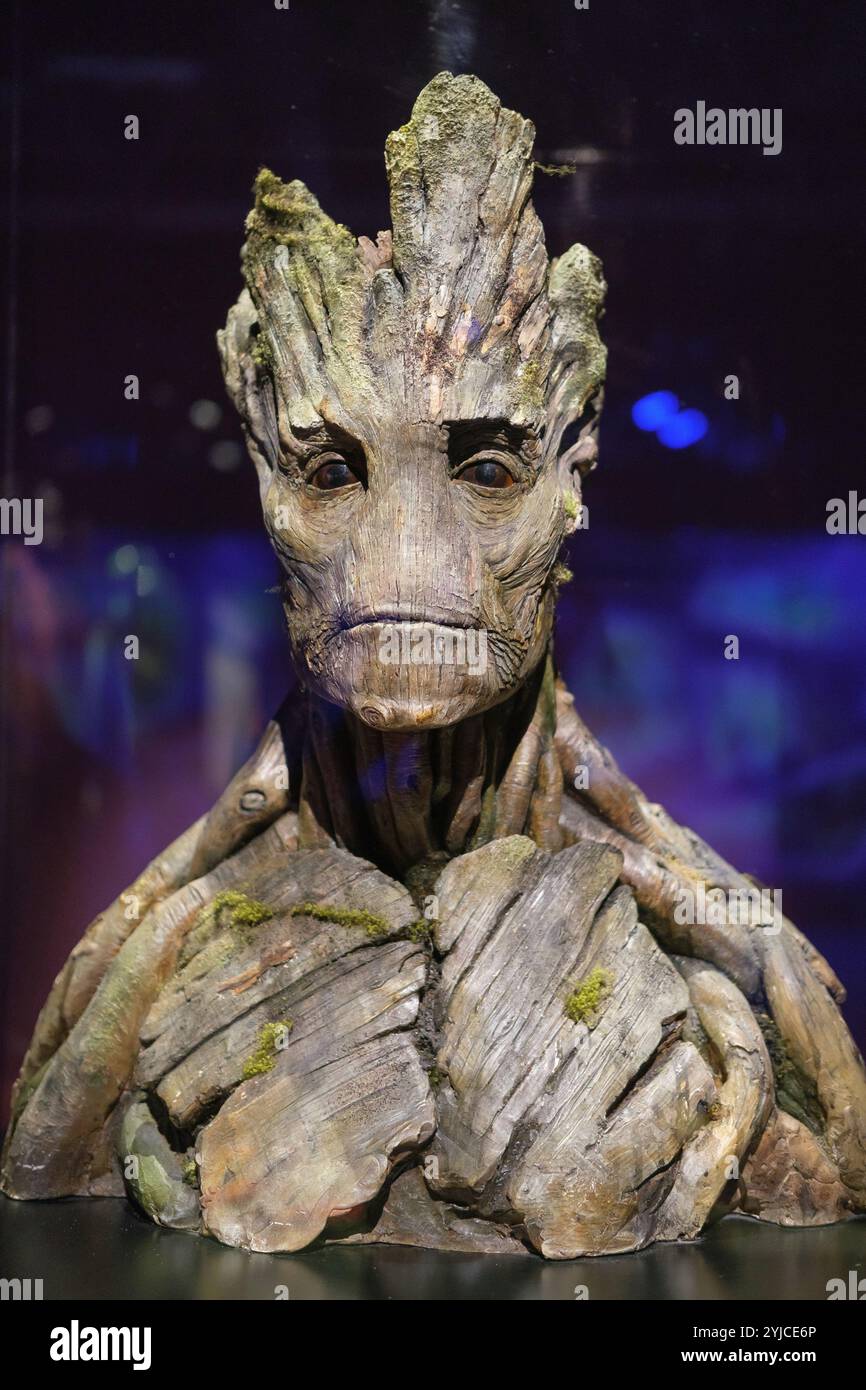 Marvel universe of super heroes exhibit hi-res stock photography and ...