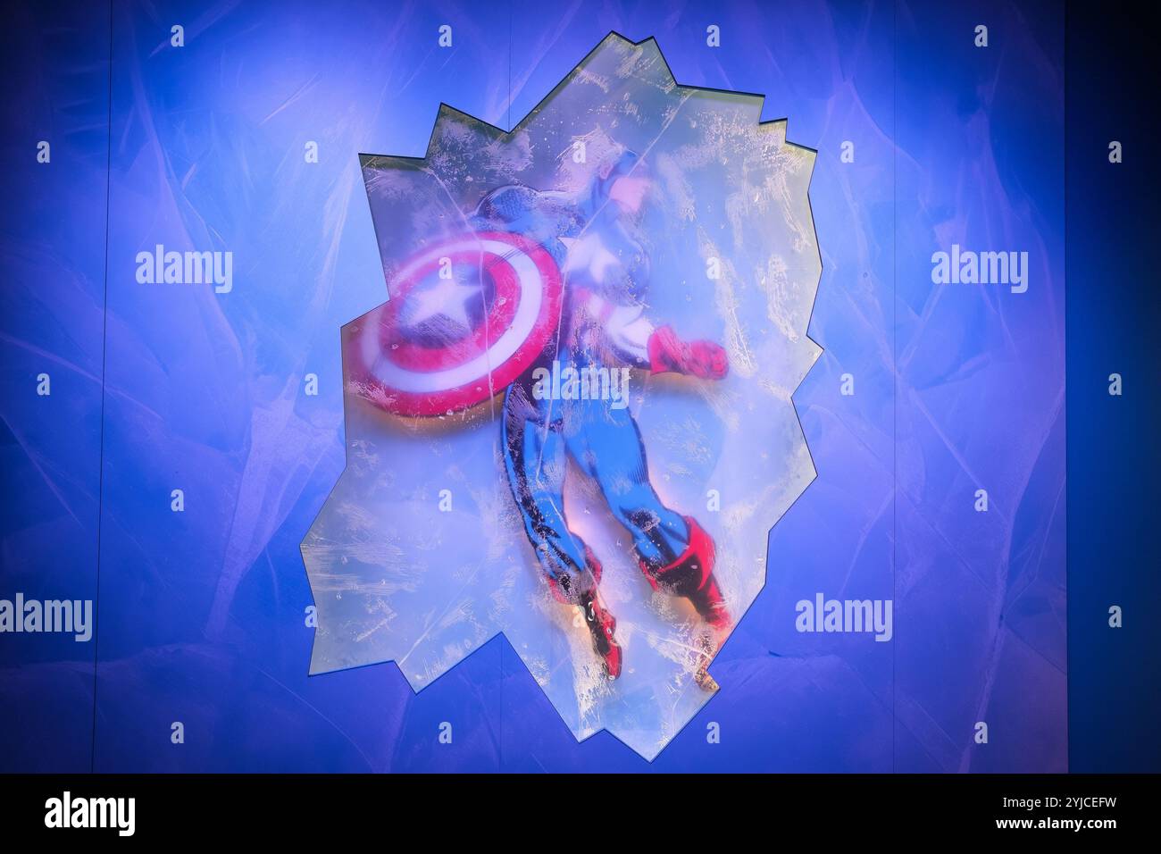 Madrid, Spain. 14th Nov, 2024. View of the Marvel: Universe of Super ...