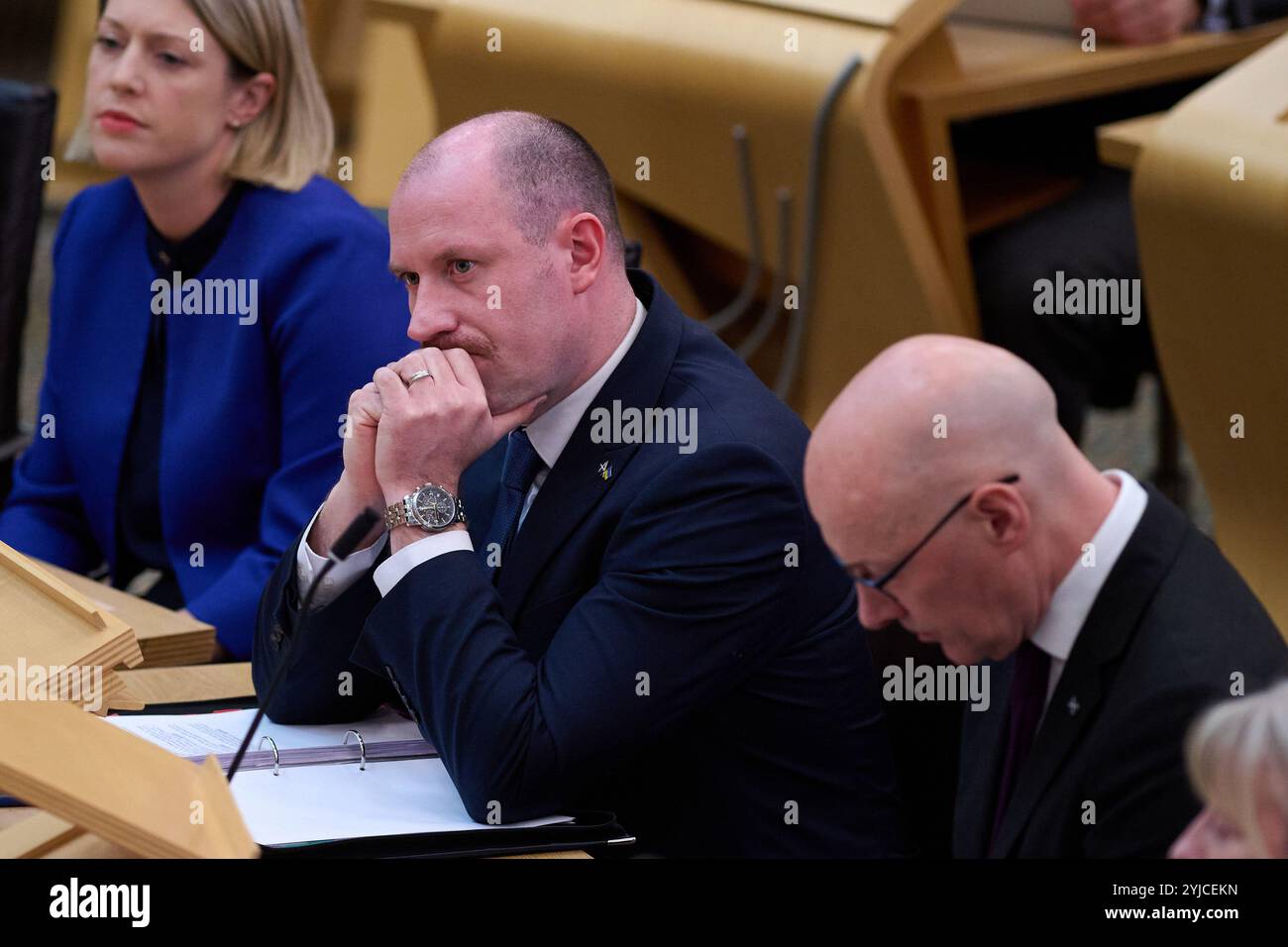 Edinburgh Scotland, UK 14 November 2024. Cabinet Secretary for Health ...