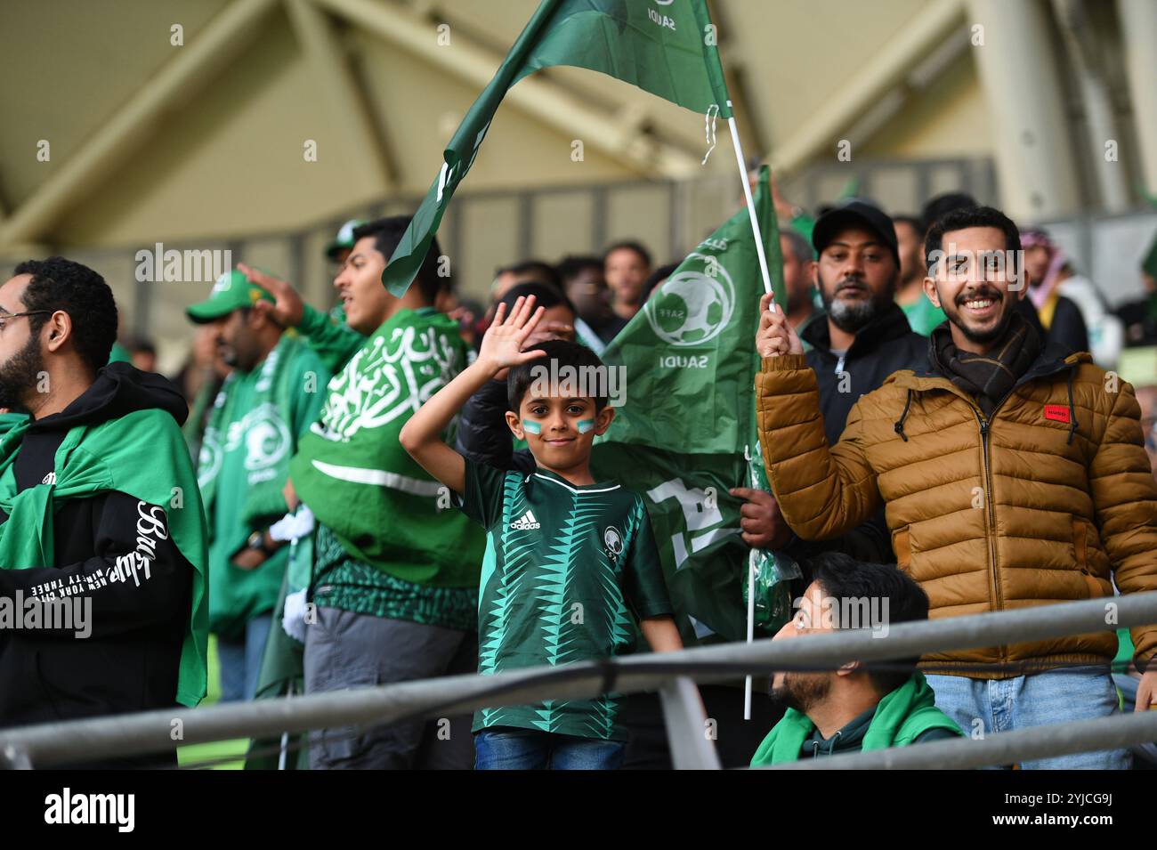 Saudi fan football kit hi-res stock photography and images - Alamy