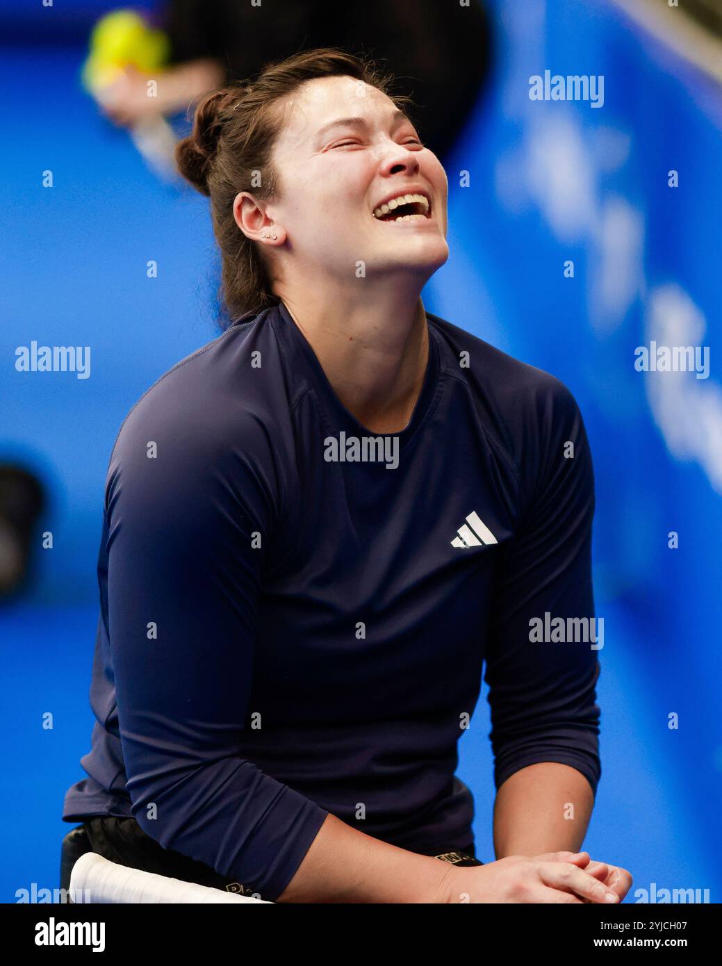 Arnhem, Nov. 14, 2024, Wheelchair tennis Masters 2024. Dana Mathewson ...