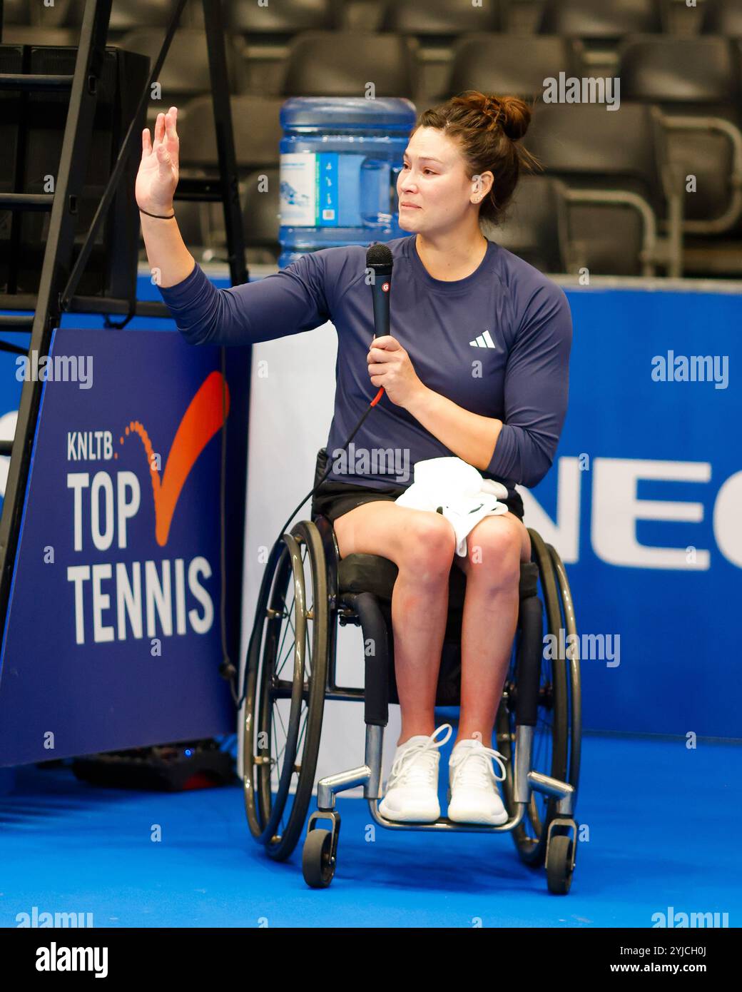 Arnhem, Nov. 14, 2024, Wheelchair tennis Masters 2024. Dana Mathewson ...
