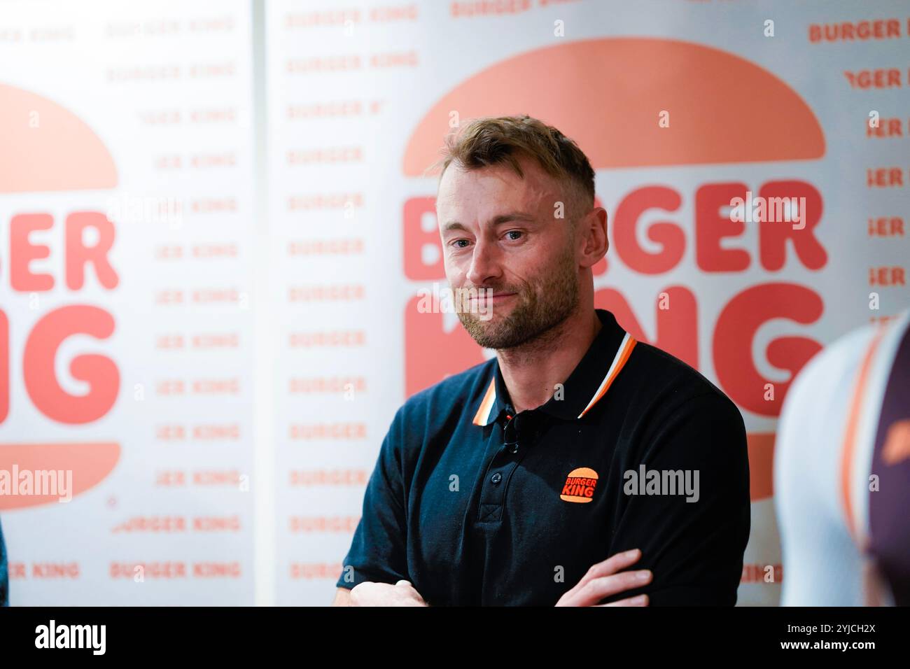 Oslo 20241114. Petter Northug at Burger King in Oslo S. Northug enters ...