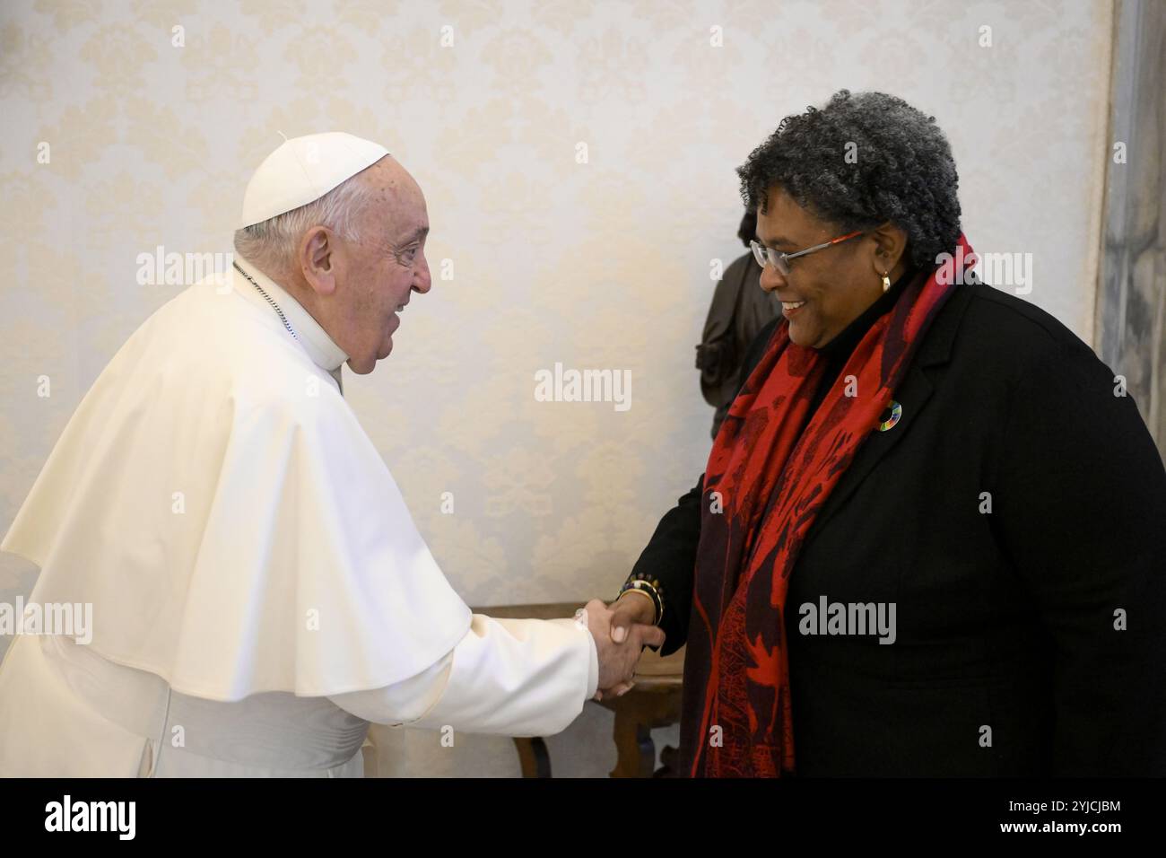 **NO LIBRI** Italy, Rome, Vatican, 2024/11/14.Pope Francis receives in ...