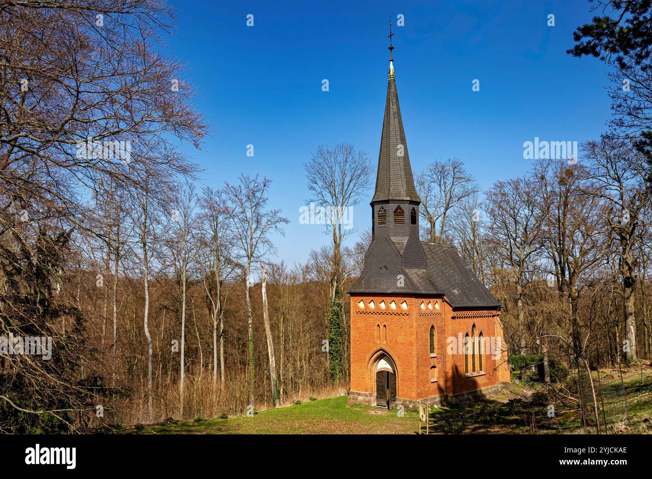 The little Chapple of the Berlepsch Castle at Witzenhausen Stock Photo ...