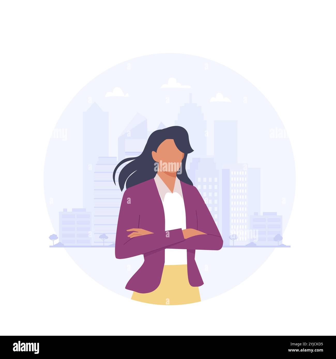 Strong female lead character Stock Vector Images - Alamy