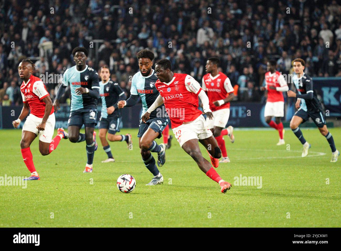 22 Oumar DIAKITE (sdr) during the Ligue 1 MCDonald's match between Le ...