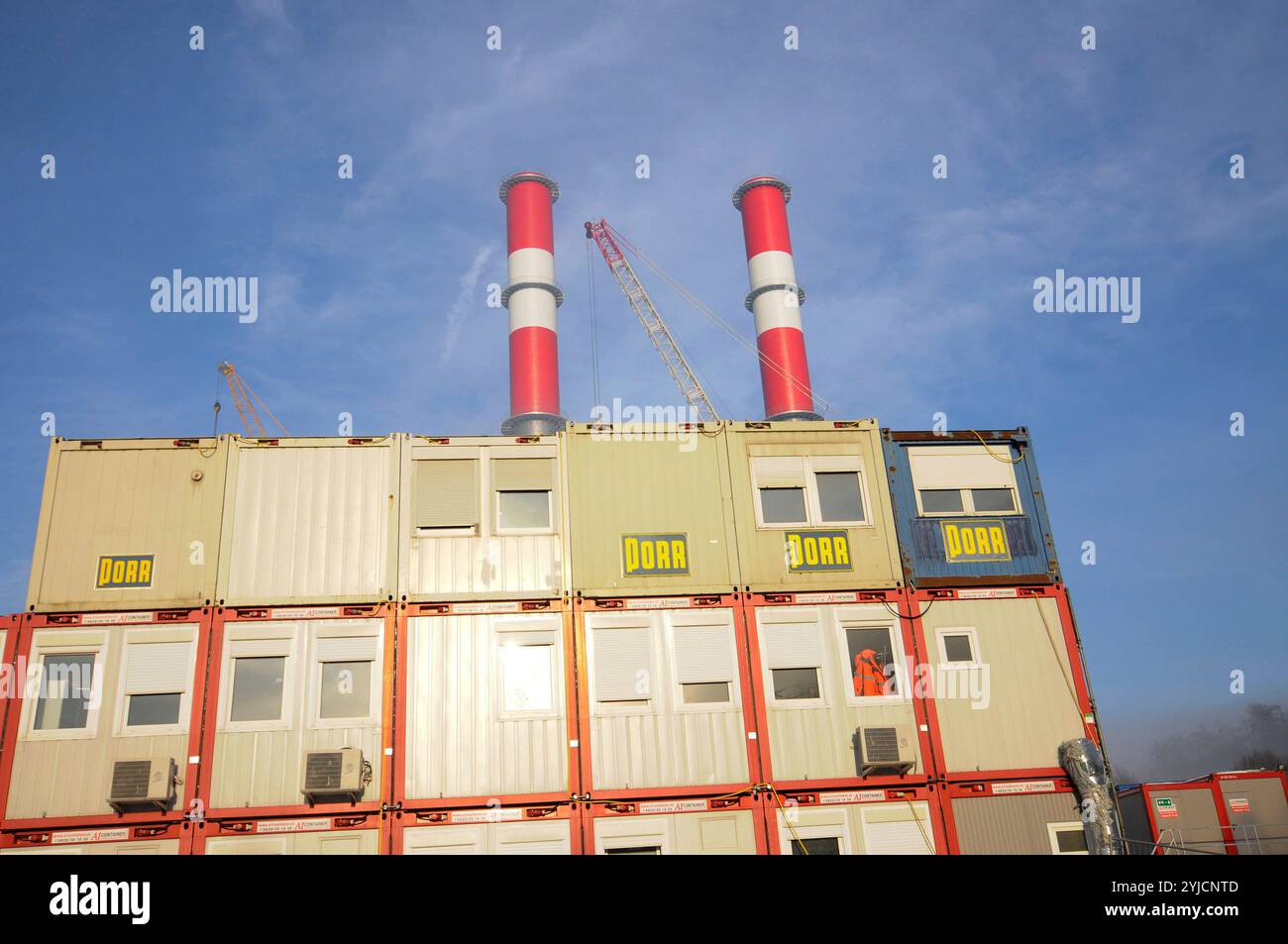 industrial construction and engineering, building architecture in the ...