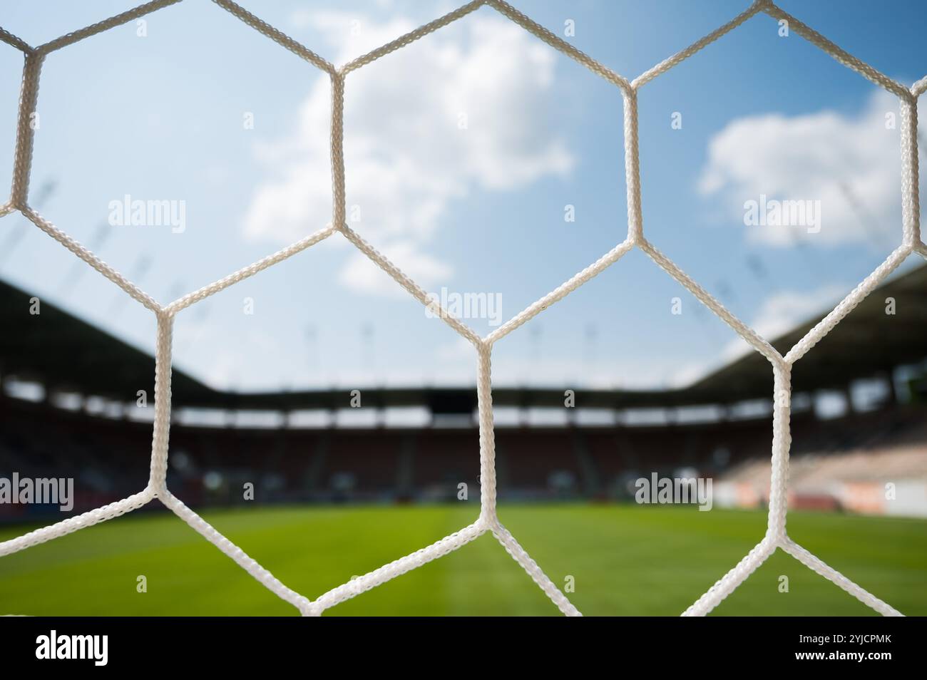 Empty morning stadium in hi-res stock photography and images - Alamy