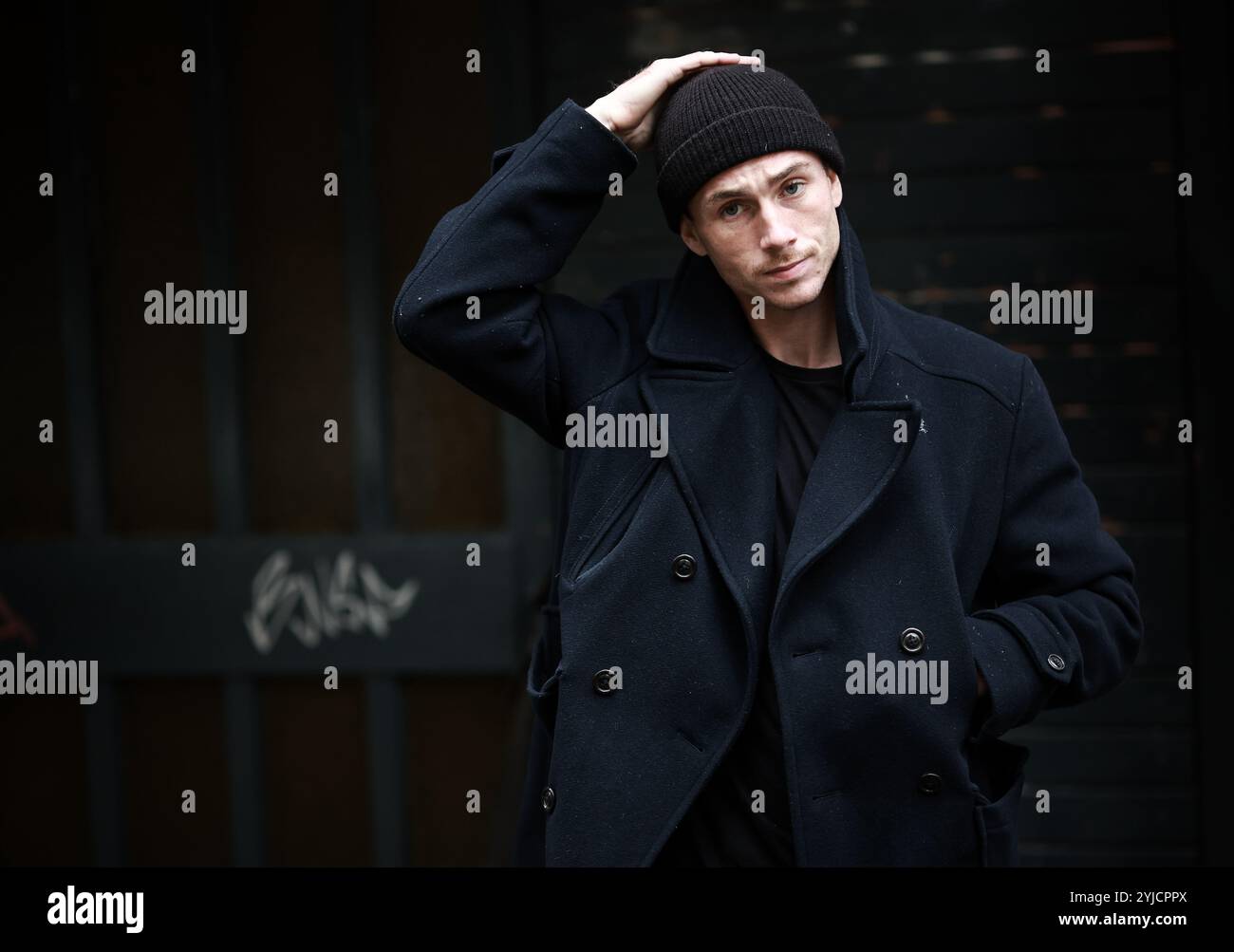 PRODUCTION - 14 November 2024, Hamburg: Justus Johanssen, actor, at a ...