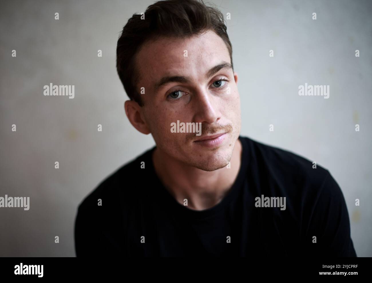 PRODUCTION - 14 November 2024, Hamburg: Justus Johanssen, actor, at a ...
