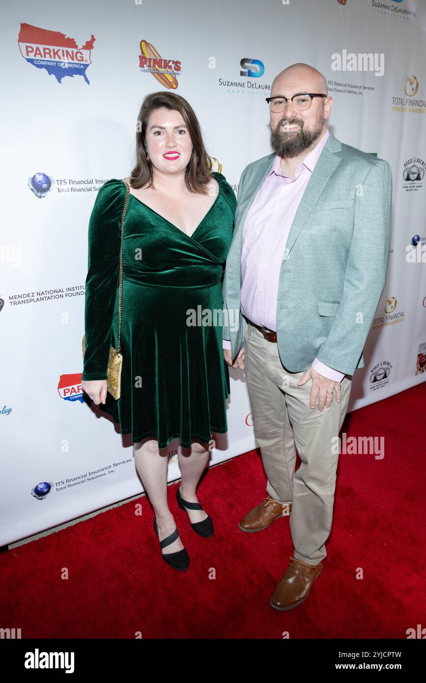 Los Angeles, USA. 13th November, 2024. Megan McPhillips-Mallon (L ...