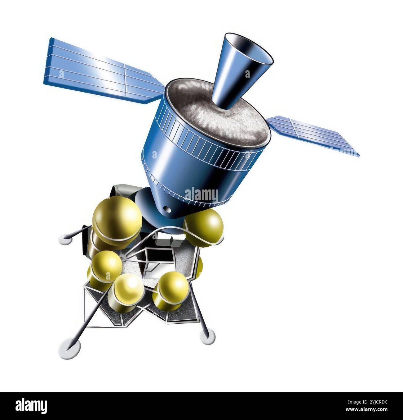 Altair. Moon Lander Stock Photo - Alamy