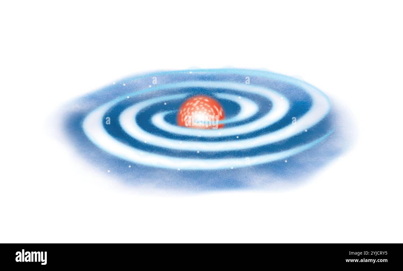 Structure of the Milky Way Stock Photo - Alamy