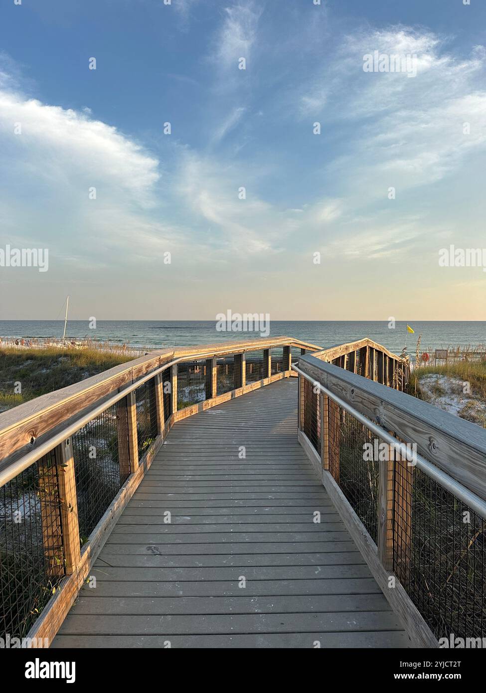 Beach walkover hi-res stock photography and images - Alamy