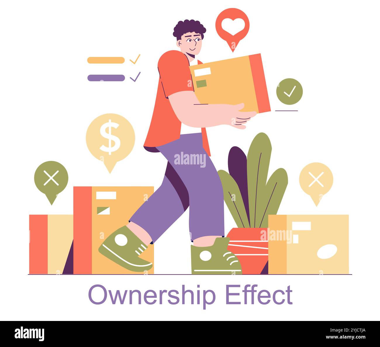 Behavioral psychology cartoon hi-res stock photography and images - Alamy