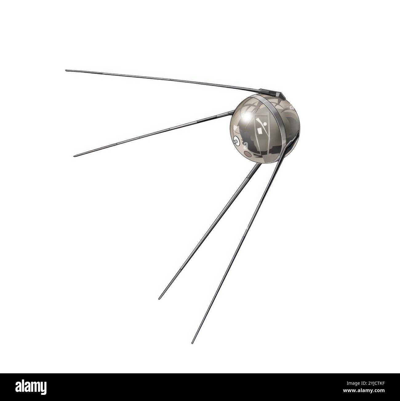 Russian artificial satellite Sputnik Stock Photo - Alamy
