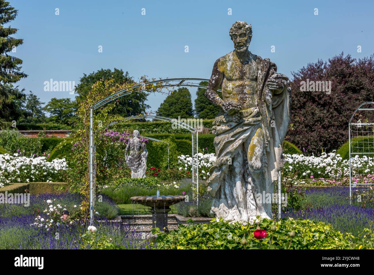 Antony Gormley Time Horizon and SkySpace at Houghton Hall Stock Photo ...
