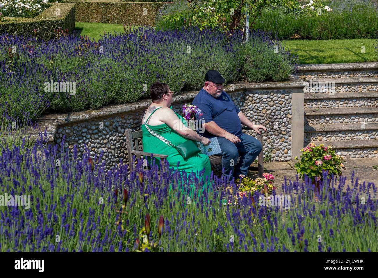 Antony Gormley Time Horizon and SkySpace at Houghton Hall Stock Photo ...