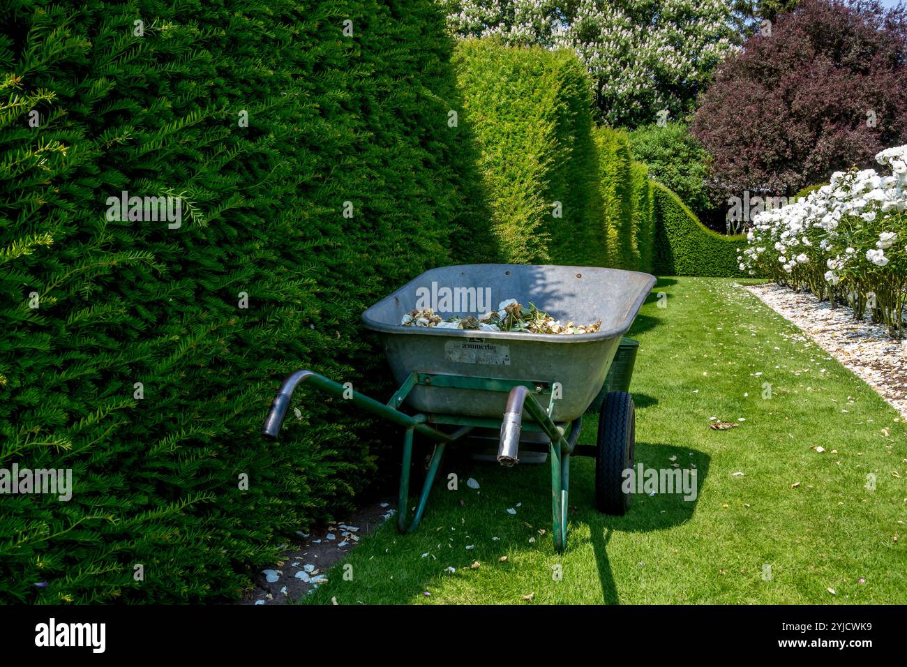 Antony Gormley Time Horizon and SkySpace at Houghton Hall Stock Photo ...