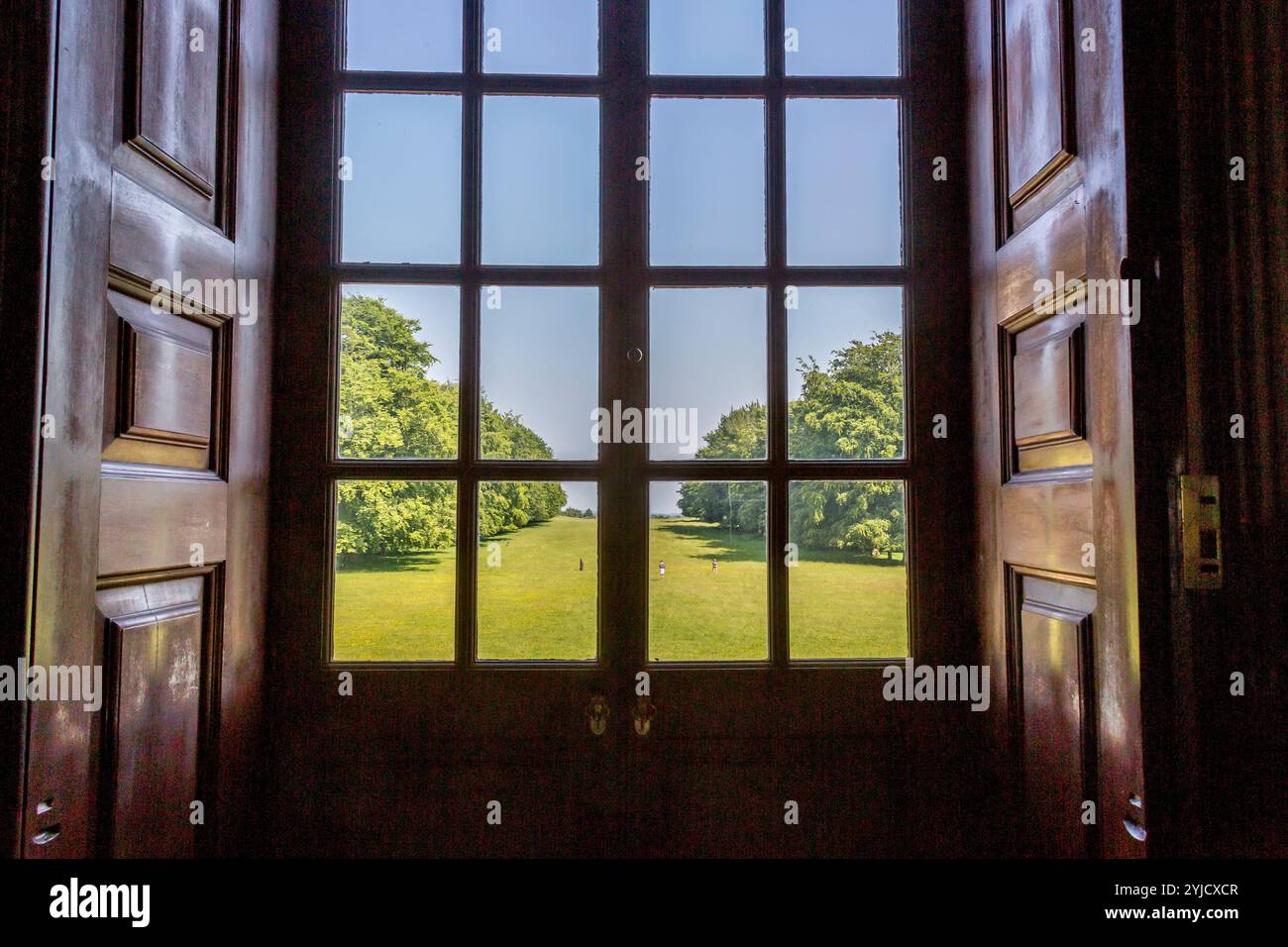 Antony Gormley Time Horizon and SkySpace at Houghton Hall Stock Photo ...