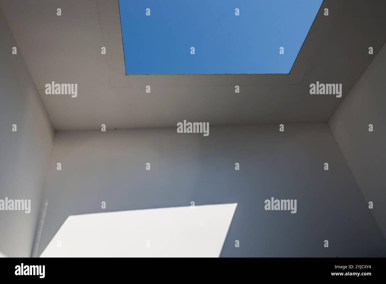 Antony Gormley Time Horizon and SkySpace at Houghton Hall Stock Photo ...