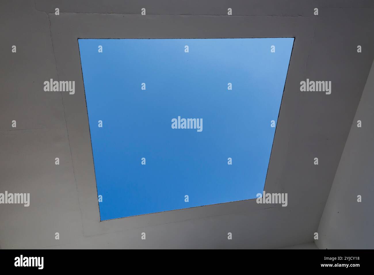 Antony Gormley Time Horizon and SkySpace at Houghton Hall Stock Photo ...